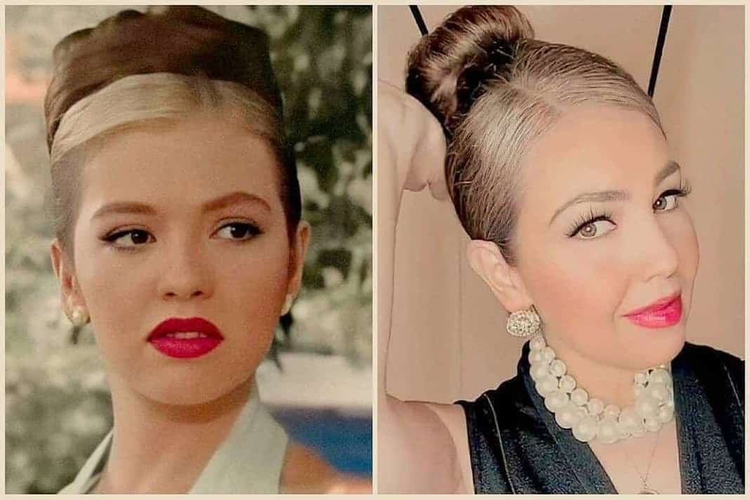 Thalía foi desafiada e se transformou em "Bella Aldama" personagem de ...